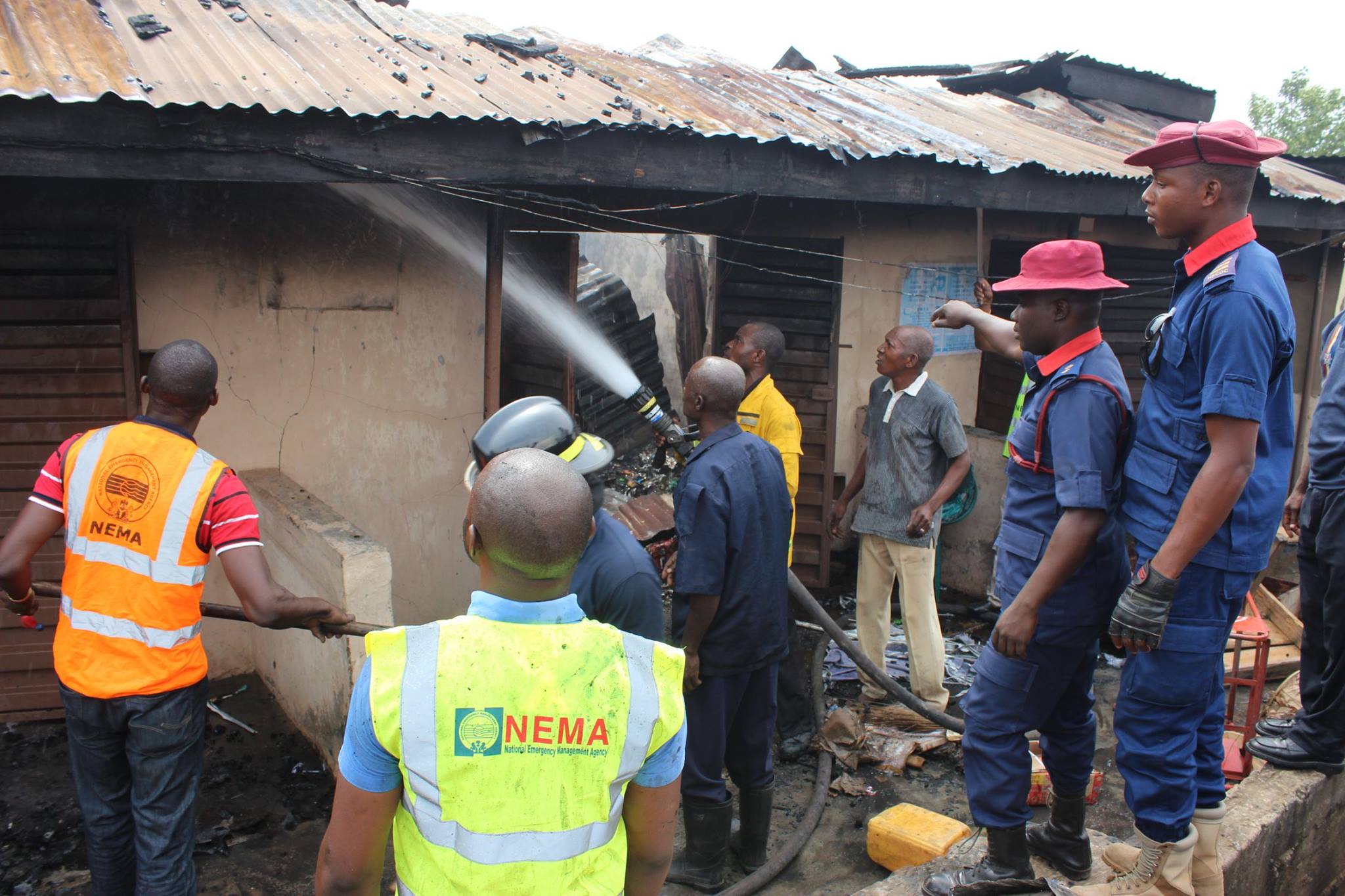 Fire Destroys Baga fish market in Maiduguri- NEMA - PRNigeria News