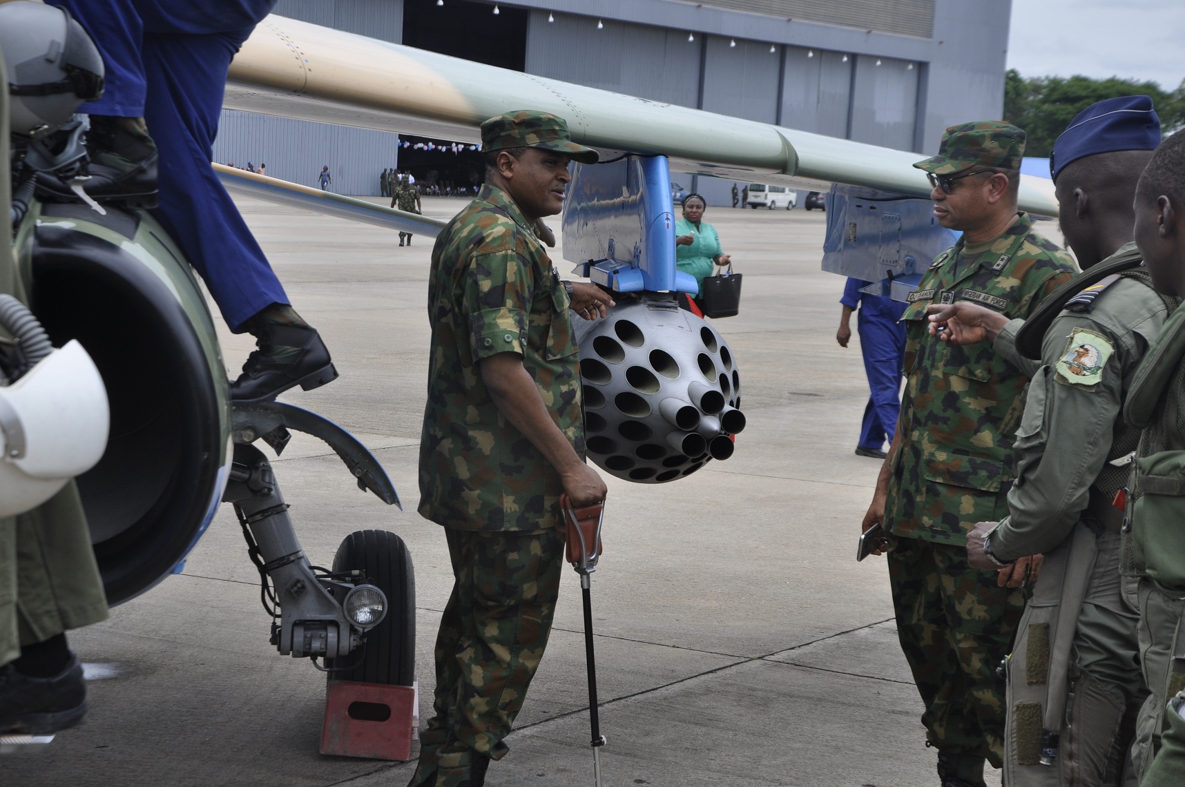 Banditry: NAF Boss Tours North-West Preparatory to Air Operations ...