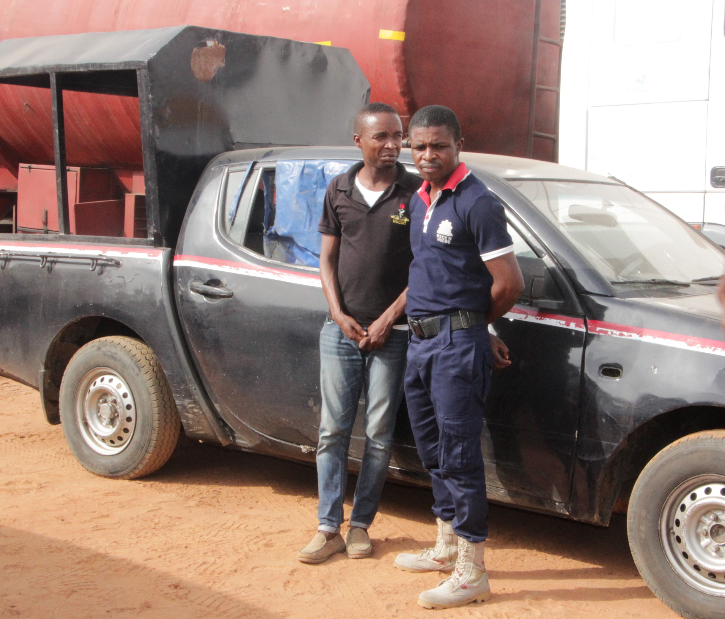 Police Parade NSCDC Officers, Confisticate Patrol Van over Oil ...