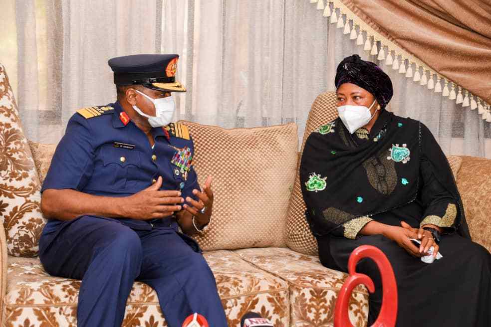 NAF Chief Pays Condolence Visit to Family of Late Air Marshal Nsikak ...