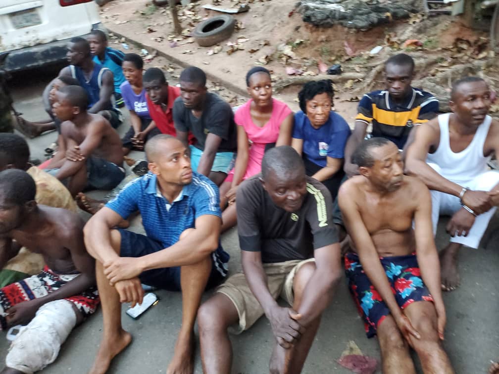 Orlu: Security Forces Nab 20 IPOB Militias After Attack on Soldiers ...