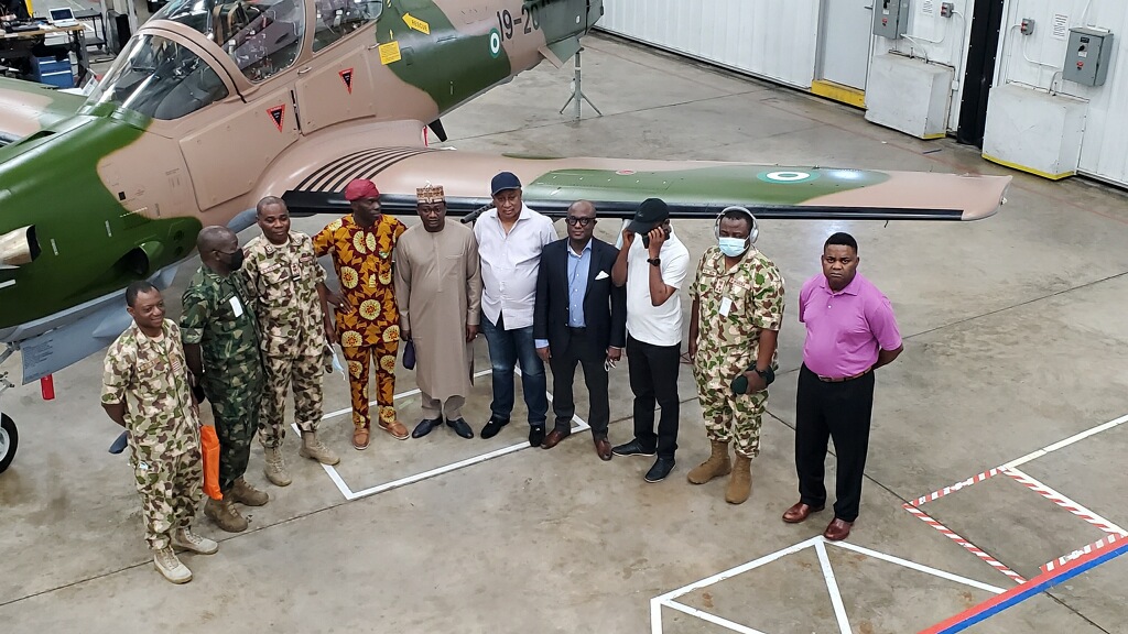 NASS Team in America to Assess Progress on NAF A-29 Super Tucano ...