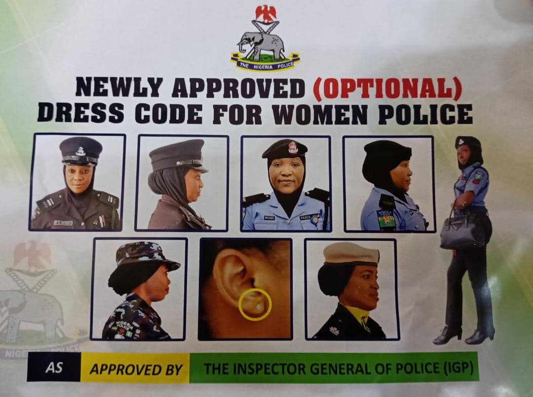 Police Approve Women Dress Code in the Service - PRNigeria News