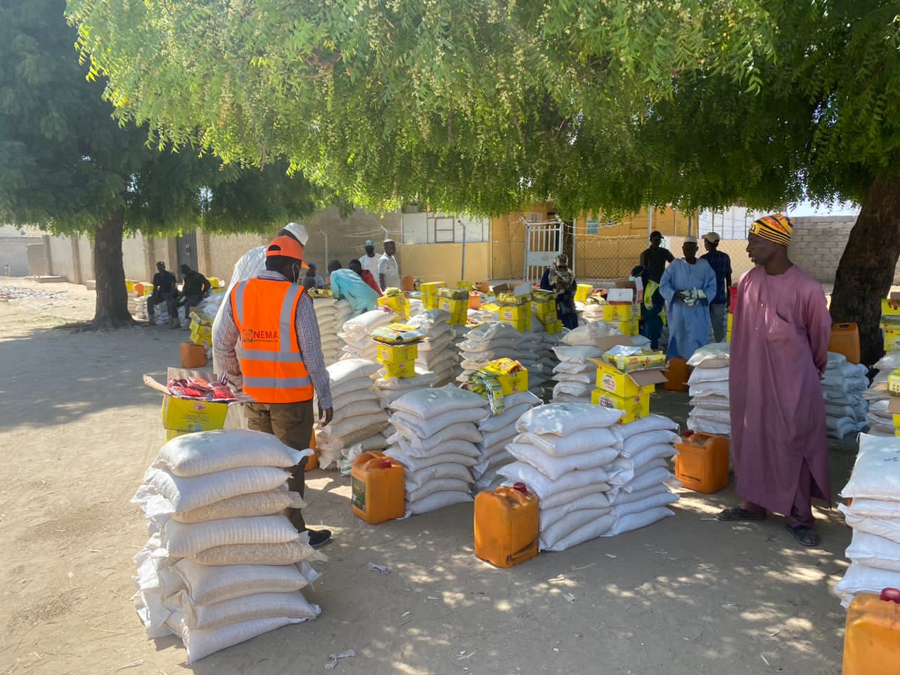 NEMA Provides Routine Food Rations to Borno IDPs - PRNigeria News