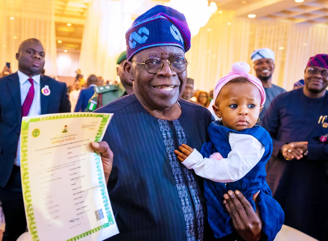 Tinubu Launches CRVS to Capture Accurate Population of Nigerians ...