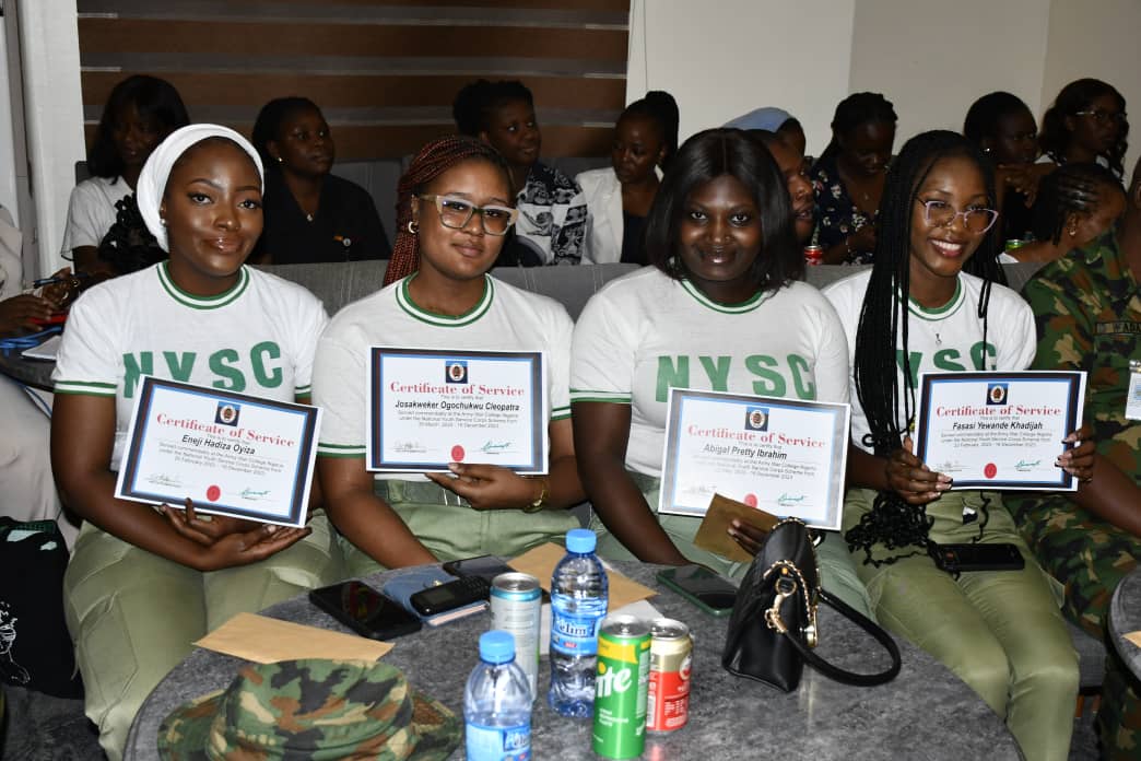 Army War College Honours NYSC Members, Others - PRNigeria News
