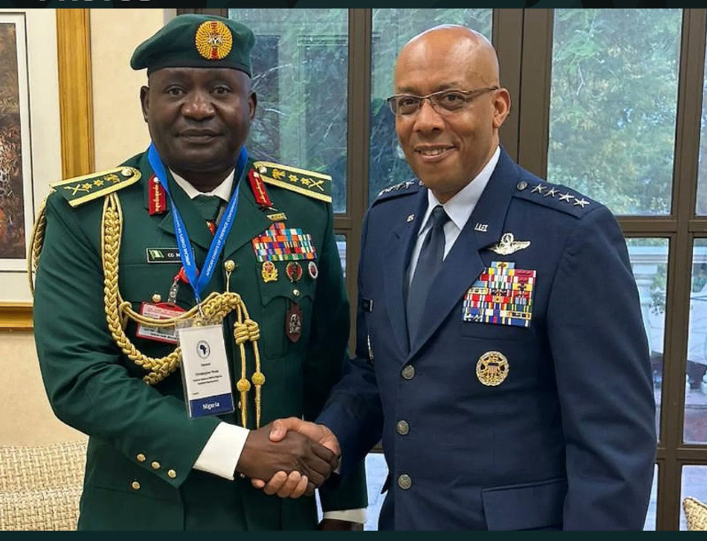General Musa Bolsters Nigeria-US Security Cooperation in Botswana ...