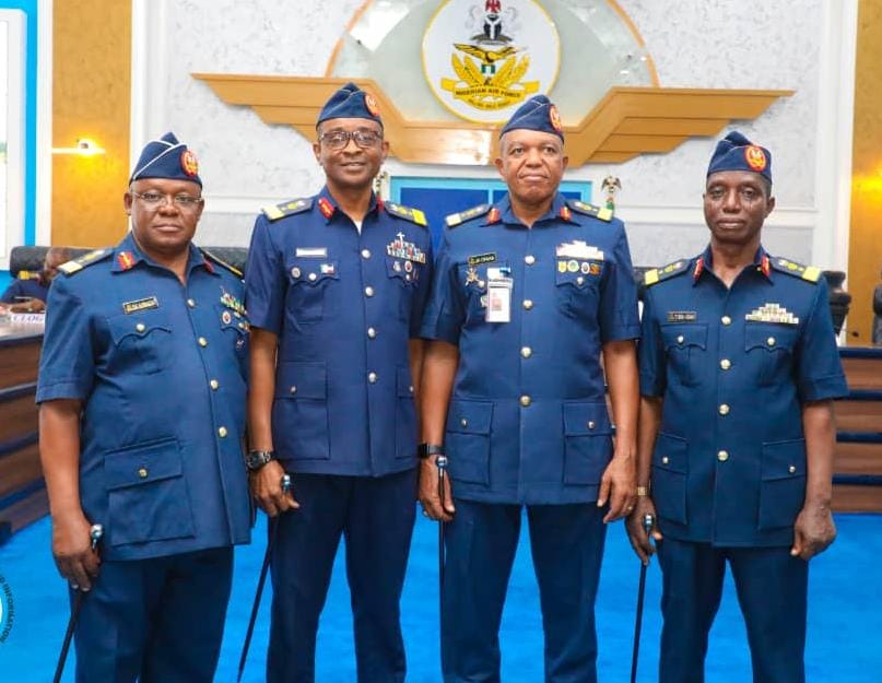 NAF Promotes Four Senior Officers to Retirement - PRNigeria News