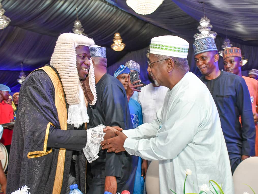 PHOTOS: Ex-NSA Dasuki Makes Rare Appearance at Young SAN's Reception ...