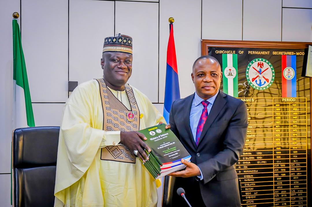 Aduda Takes Over as Perm Sec, Sets Agenda for Defence Ministry ...