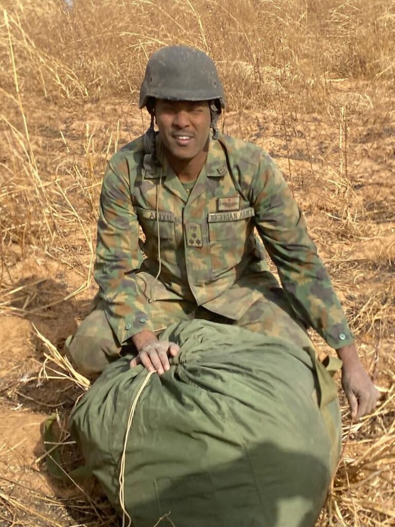 Aliyu makes history as 2nd Gen. to jump from moving plane - PRNigeria News