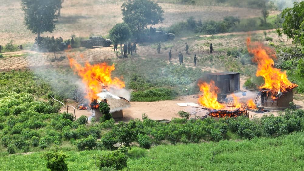 In Clearance Operation, Troops Destroy Bandits’ Camps, Recover Arms in Taraba - PRNigeria News