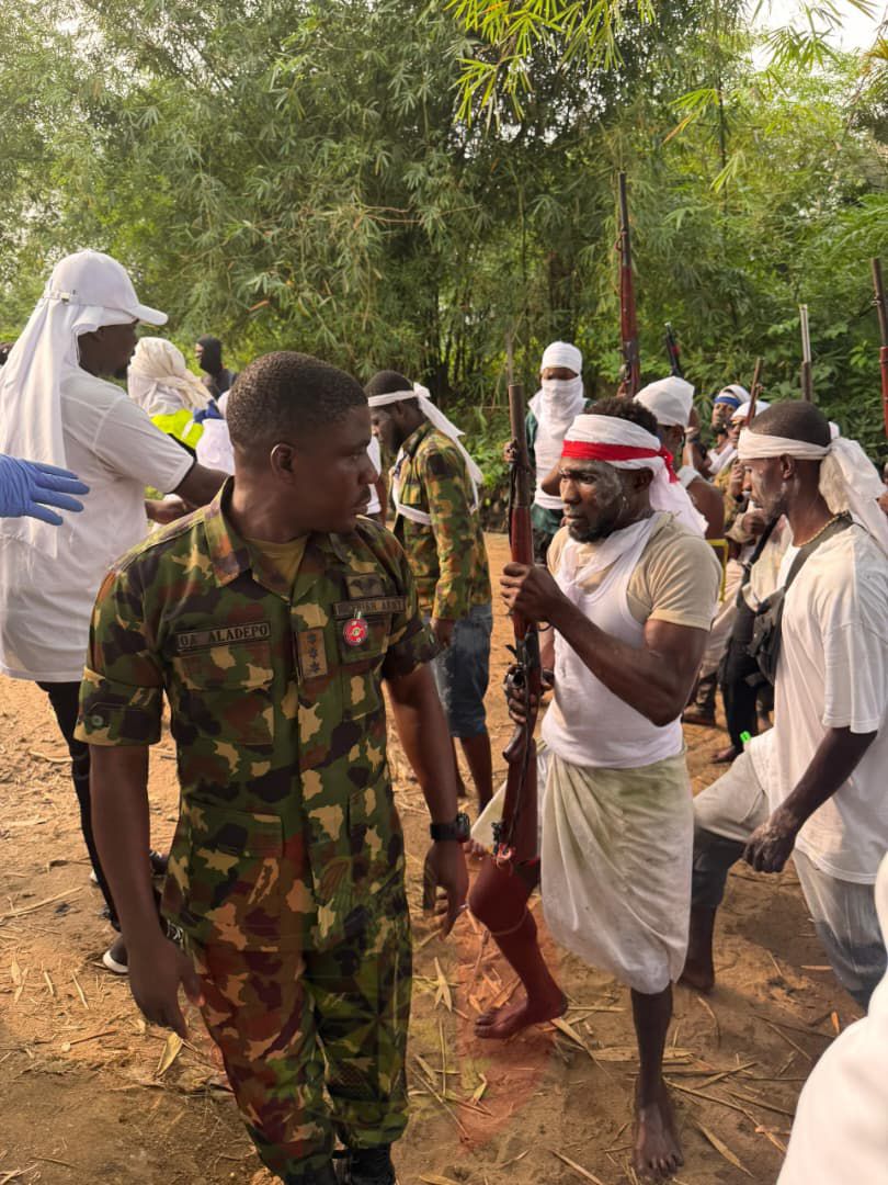 Amnesty: 80 Militants Surrender Arms, Explosives in Cross River ...