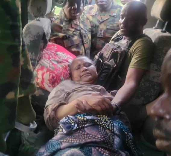 Wife of Late Gen Rabe Rescued From Bandits, Injured by Gunfire in the ...